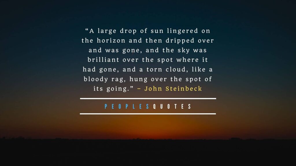 100 Best Sunset Quotes and Sunset Sayings