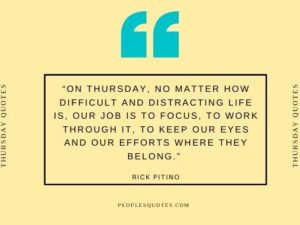 100 Best Thursday Motivational Quotes for Work